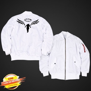 Valhalla Bomber Jacket Valhala Team Walhalla Anime Tokyo Revengers Size ...