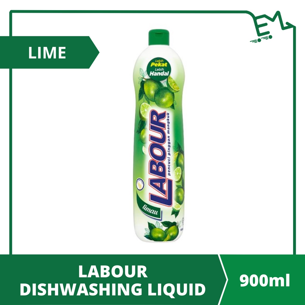 LABOUR Dishwashing Liquid (Lime) 900ml | Shopee Malaysia