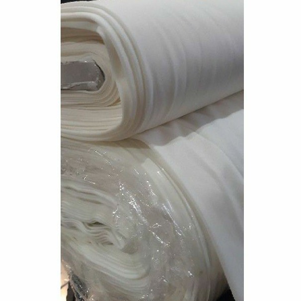 Kain JC/Jersey Interlock, warna IVORY, Bidang 60", harga per meter ...