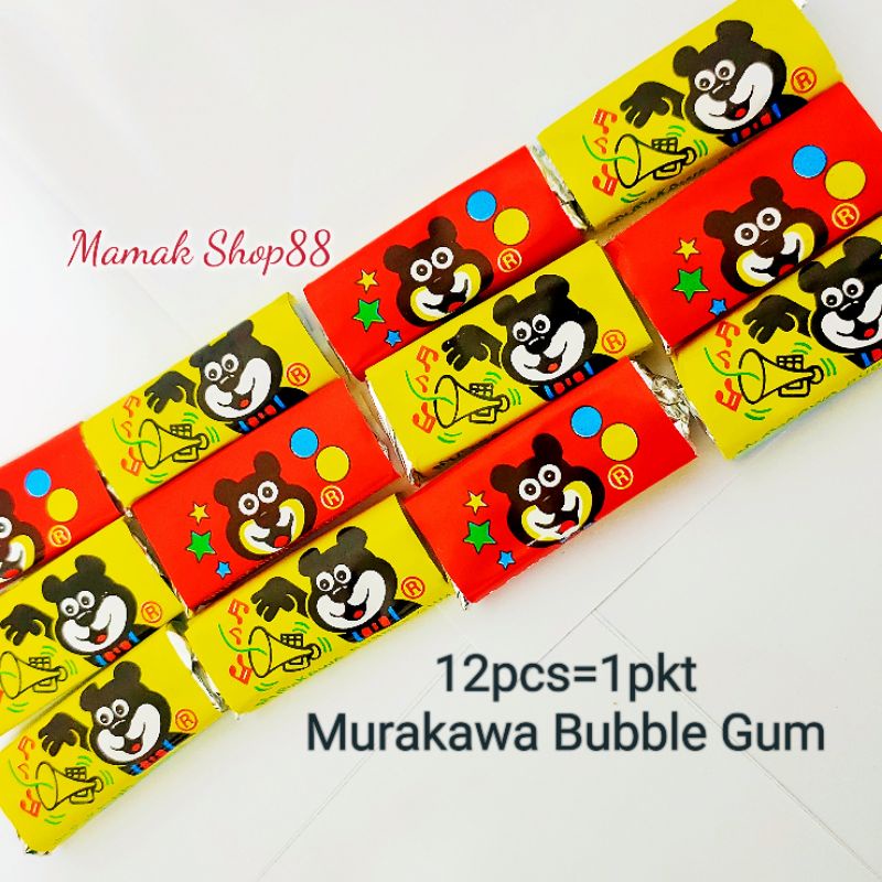 12pcs Murakawa Bubble Gum / Gula Getah / Chewing Gum | Shopee Malaysia