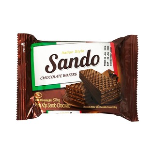 Sando Italian Chocolate Wafer 53.5g x 10 pack (1 Poly) | Shopee Malaysia