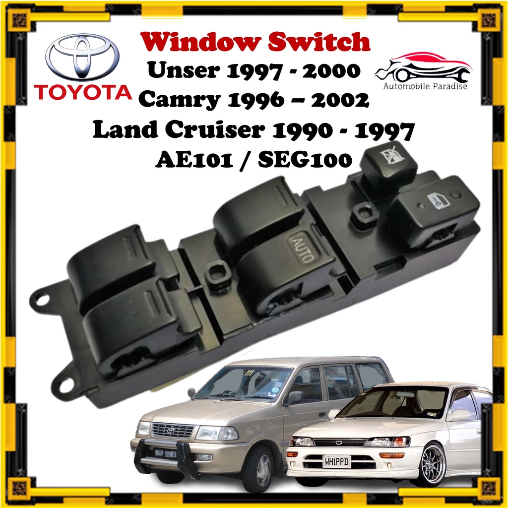 Toyota Unser 1997 - 2000 / AE101 SEG100 / Camry / Land Cruiser Prado 70 ...