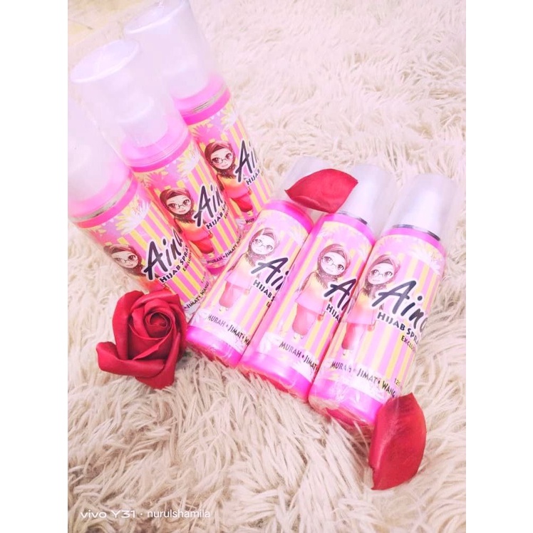 AINA HIJAB SPRAY / SPRAY PENGERAS TUDUNG | Shopee Malaysia