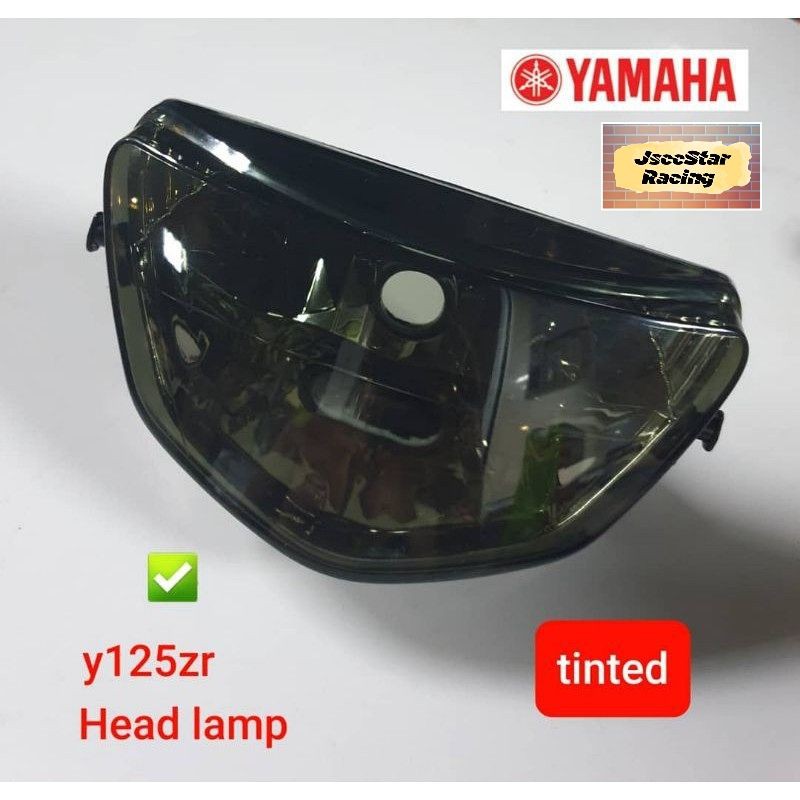 YAMAHA Y125ZR - HEAD LAMP ASSY TINTED (READY STOCK KL & SABAH SARAWAK) | Shopee Malaysia