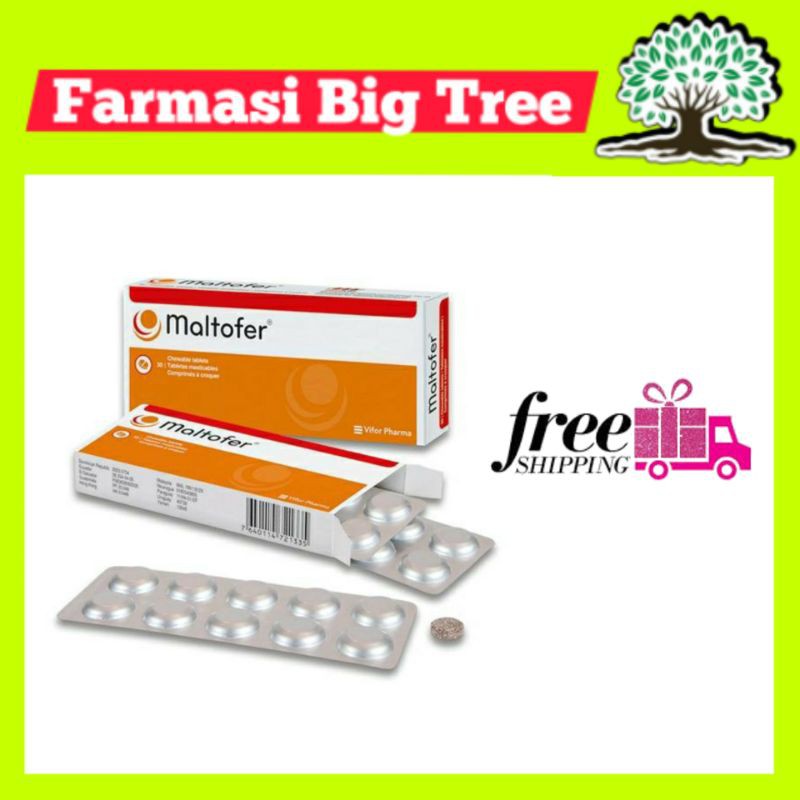 maltofer tablet 30's - PIL TAMBAH DARAH (KUNYAH) EXP 06/2023 | Shopee ...