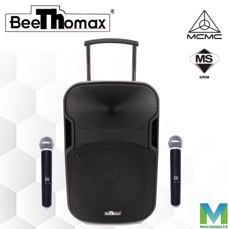 (Sirim Approved) BeeThomax Portable Speaker Bluetooh with MCMC (Dual ...