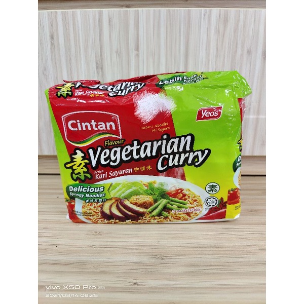 Cintan mee vegetarian curry(5x72g) | Shopee Malaysia