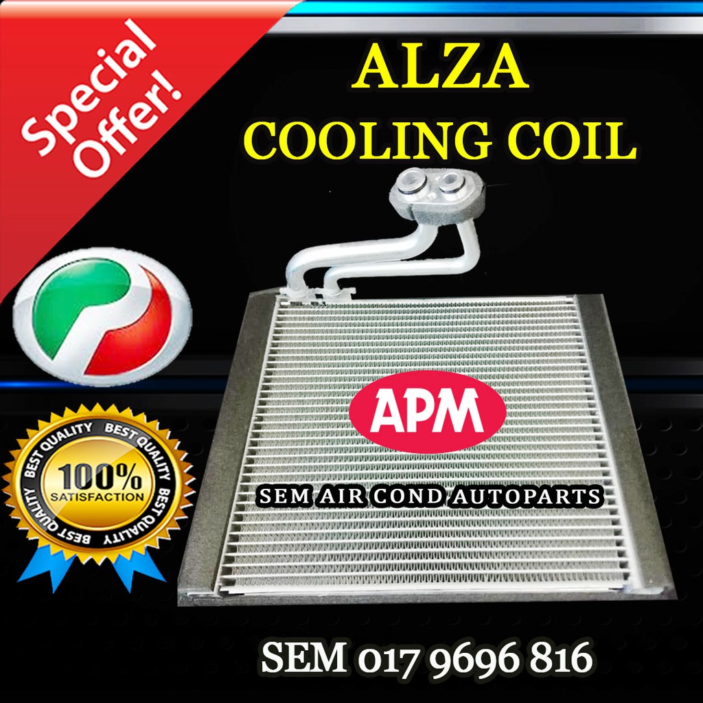 PERODUA ALZA APM COOLING COIL/ EVAPORATOR (CAR AIRCOND SYSTEM) | Shopee ...