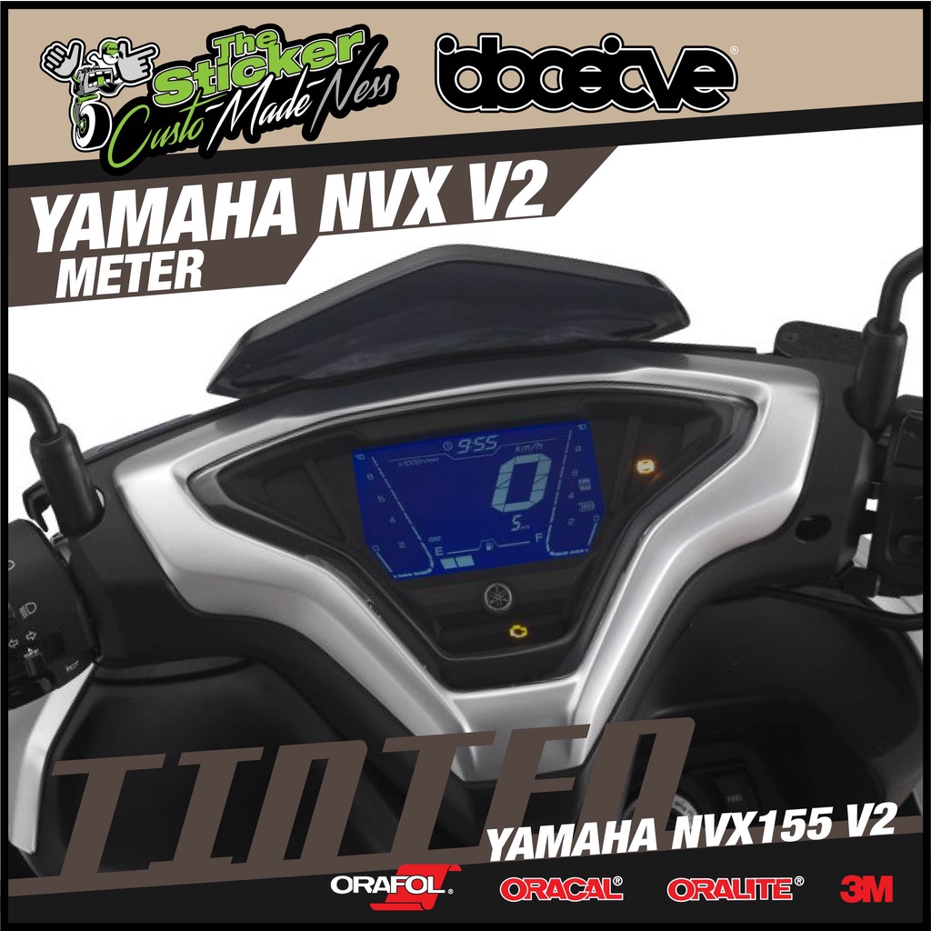 TINTED METER YAMAHA NVX 155 V2 BARU - NEW 2022 -ORIGINAL ORAFOL ...