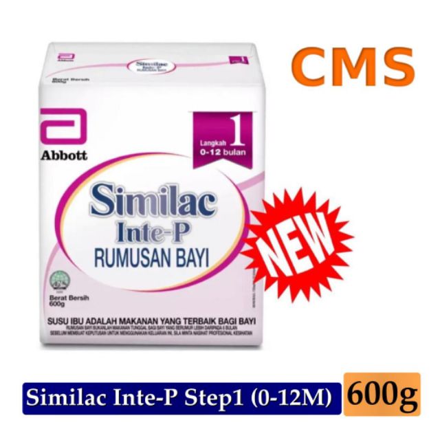 ABBOTT SIMILAC INTE-P STEP 1 600g | Shopee Malaysia