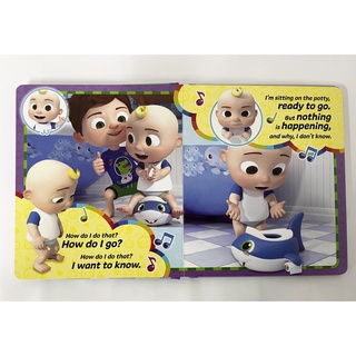 CoComelon JJ Goes Potty Toilet Training Story Book For Kids | Shopee ...