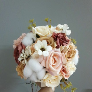 Bunga Tangan Pengantin Hand Flower Bouquet Bridal Bouquet Wedding Bunga ...