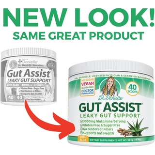 Gut Assist - Leaky Gut Repair Supplement Powder - Glutamine ...