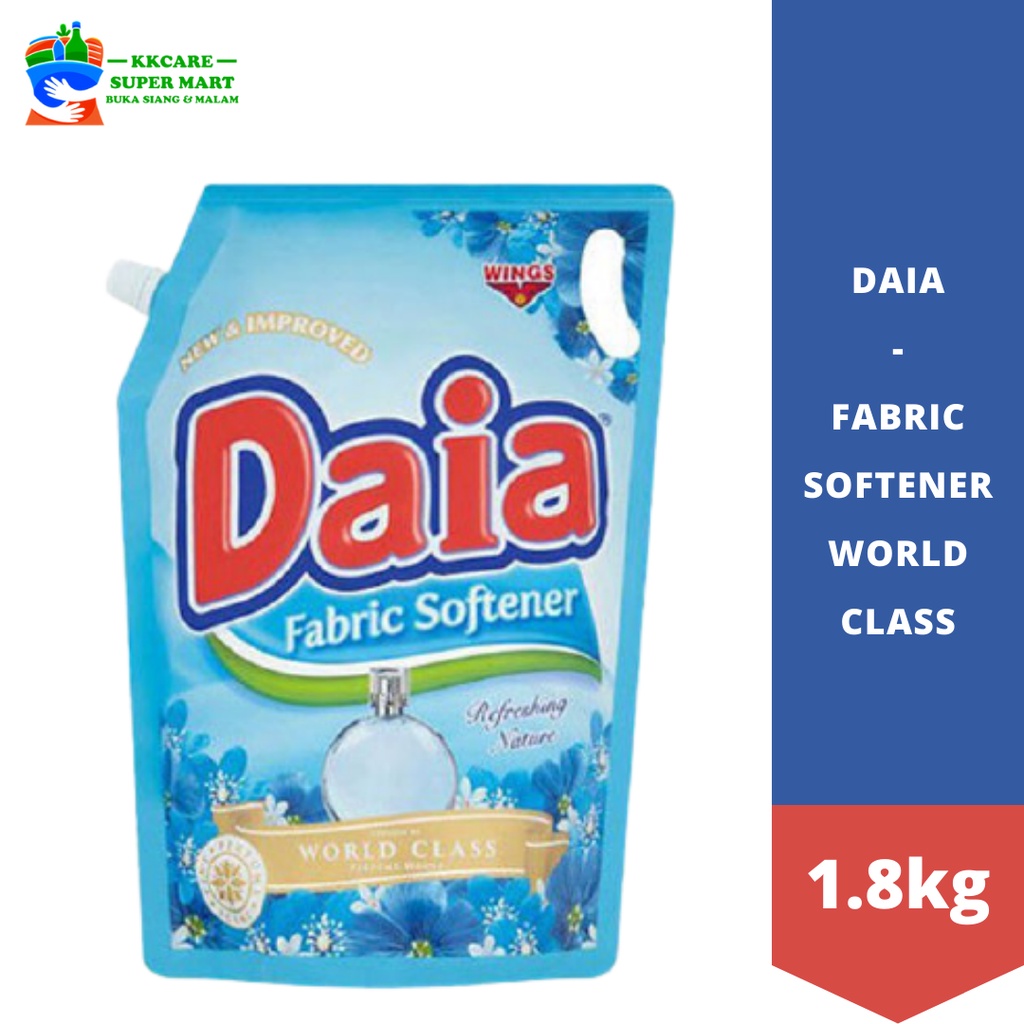 Daia - Fabric Softener World Class - 1800ML | Shopee Malaysia