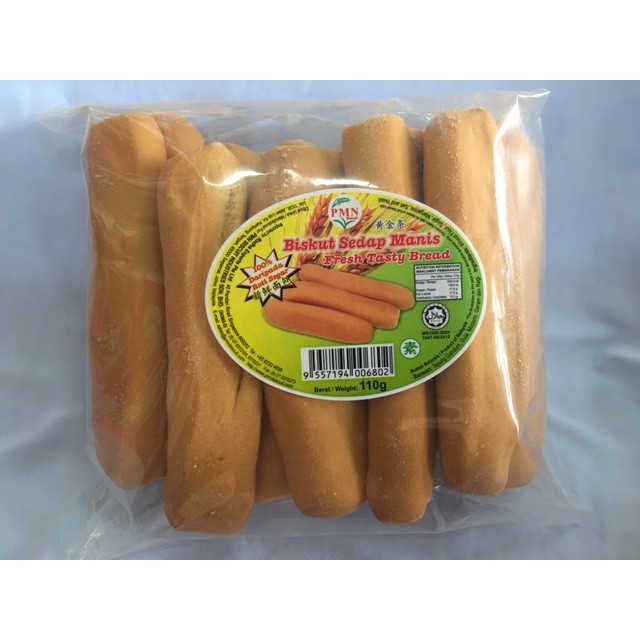 110g HALAL Fresh Tasty Bread Roti Kok Roti Marjerin HALAL (LOCAL READY ...