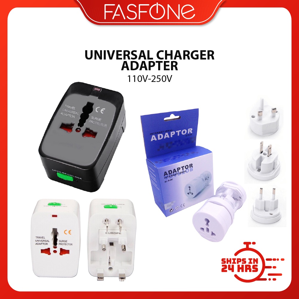 UK US EU AU Universal Travel Adapter | Travel Adapter | Worldwide ...