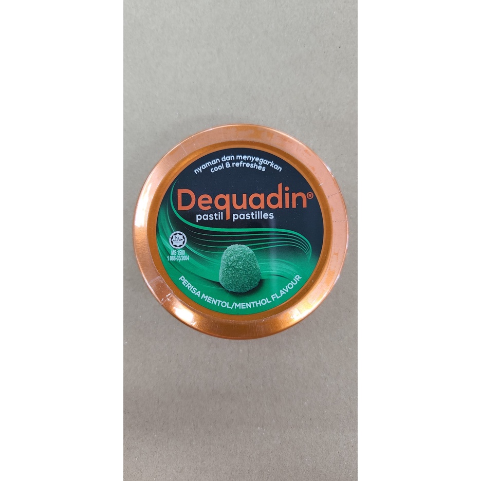DEQUADIN PASTILLES MENTHOL 50GM | Shopee Malaysia