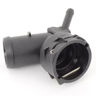 1K0122291BE ENGINE COOLING HOSE CONNECTOR FOR AUDI A1 VW GOLF JETTA ...