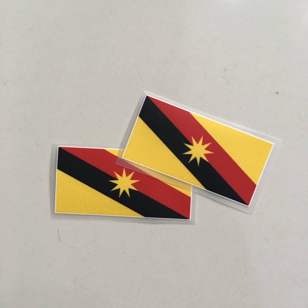 Bendera Sarawak - Sticker Iron On | Shopee Malaysia