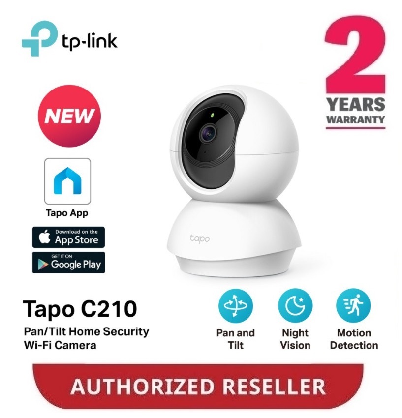 TP-Link Tapo C210 - Pan/Tilt Home Security Wi-Fi Camera | Shopee Malaysia