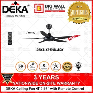 Deka XR10 56" (New) / Rezo Ventus MY56 Ceiling Fan with Remote Control ...