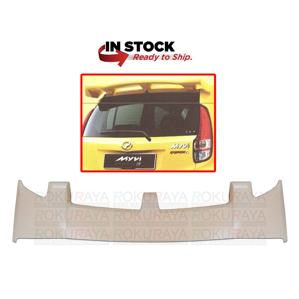Perodua Myvi Lagi Best 2011 Original ABS Plastic SE Extreme Rear Back ...