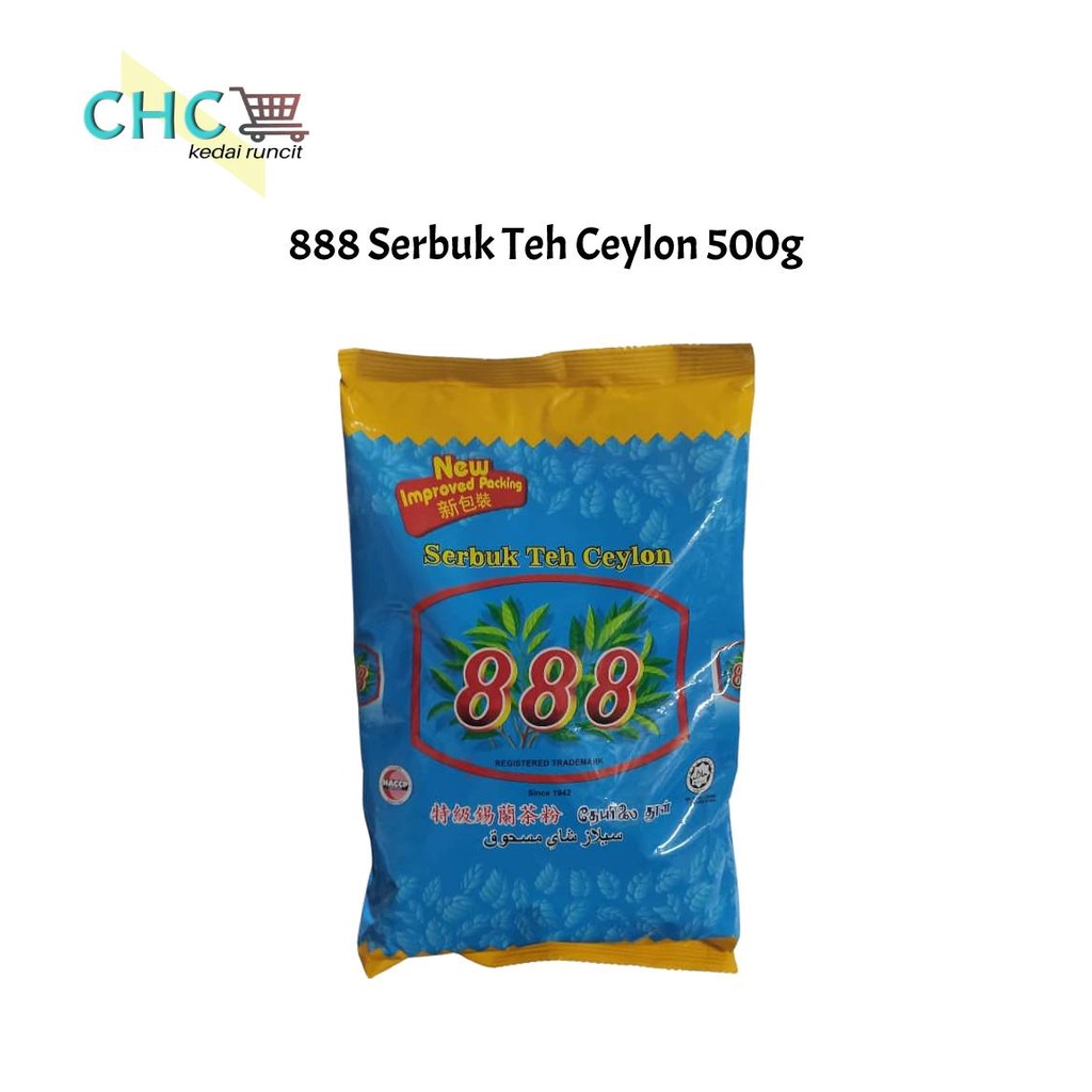 888 Serbuk Teh Ceylon (Yellow Label) 500g | Shopee Malaysia