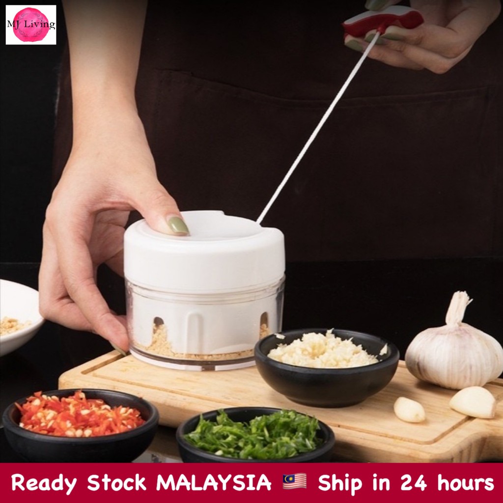 Manual Mini Blender Food Chopper Vegetable Garlic Chopper Shredder Food ...