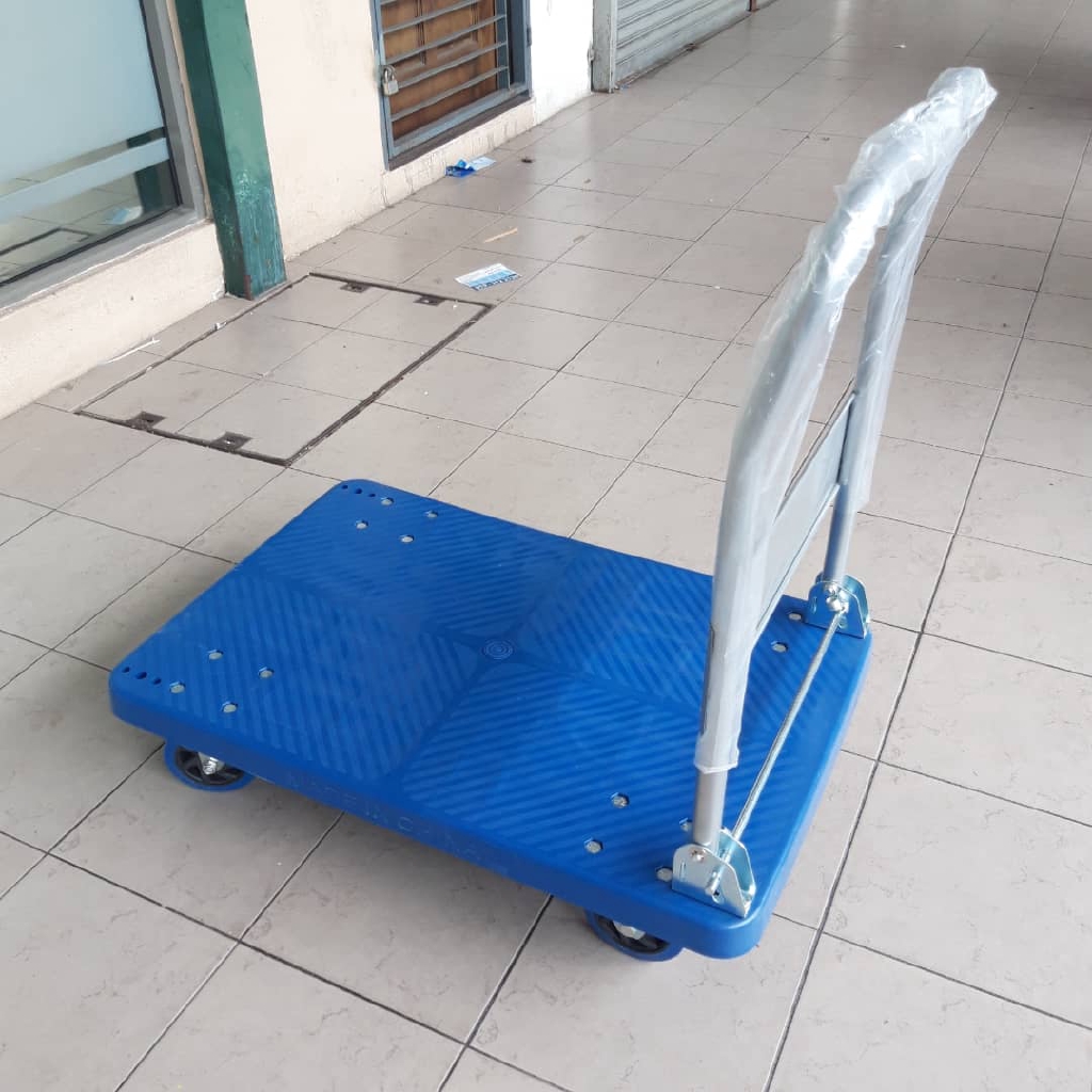 300kg Foldable PVC Platform Hand Truck Trolley - Heavy Duty | Shopee ...