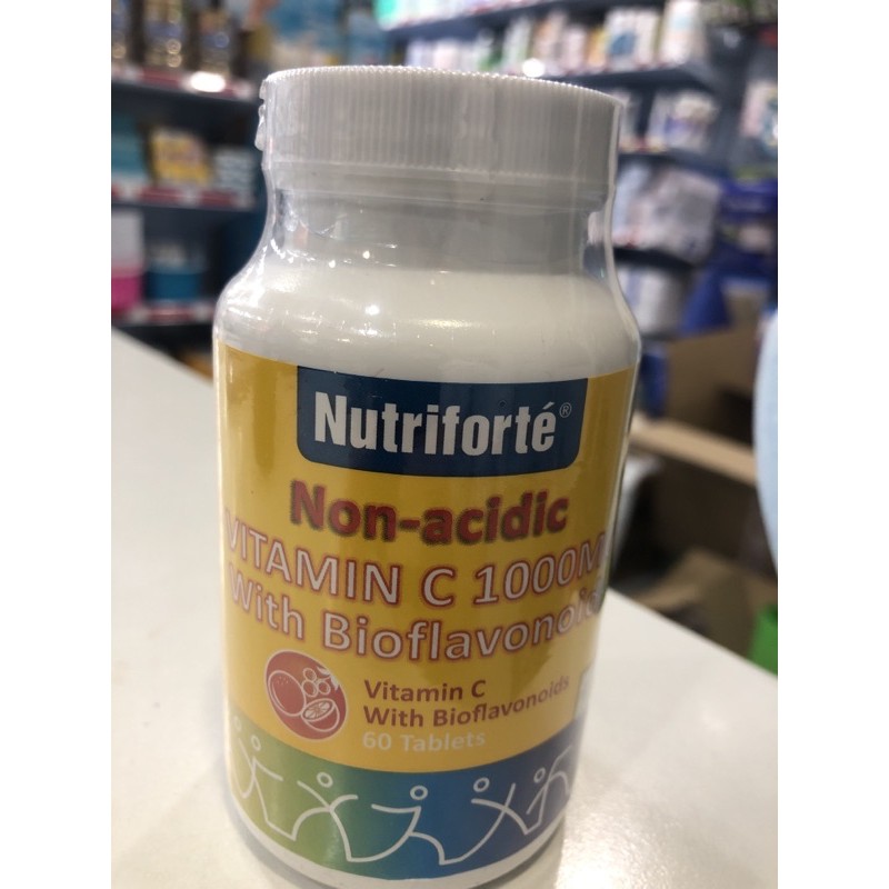 Nutriforte non-acidic vitamin c 1000mg (60’s) | Shopee Malaysia