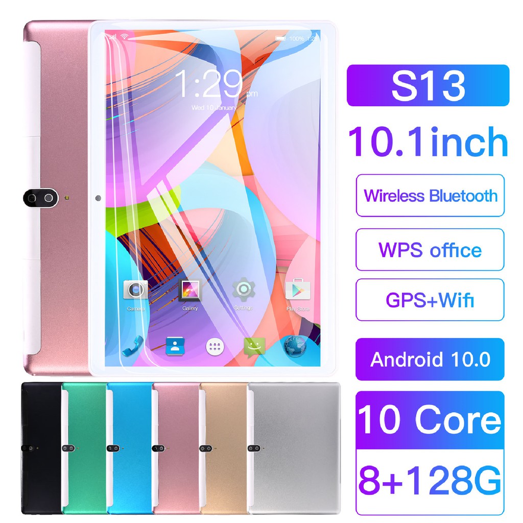 10.1 inch hd full screen android 10.0 dual sim with 3d surround sound ...