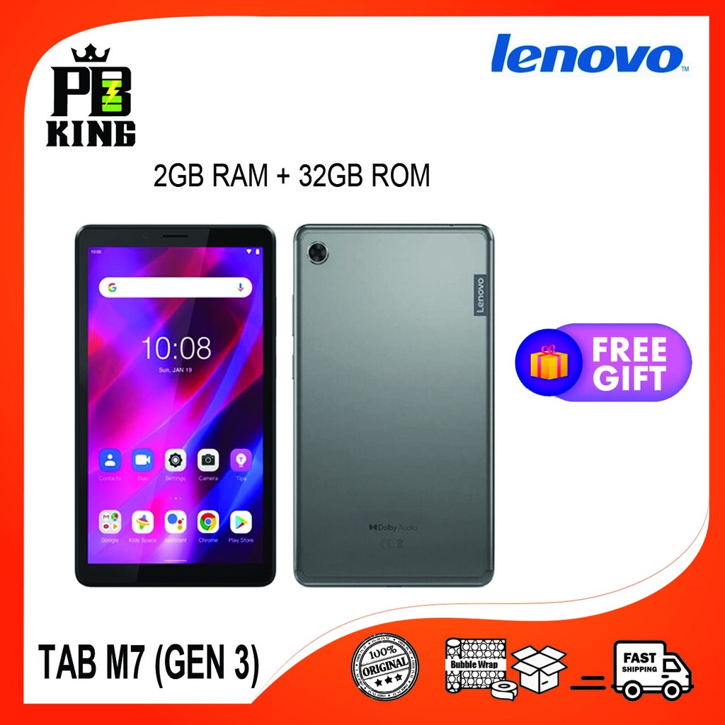 Lenovo Tab M7 Gen3 [TB-7306X] (2GB Ram+ 32GB Rom) 4G LTE, 7.0" Display ...
