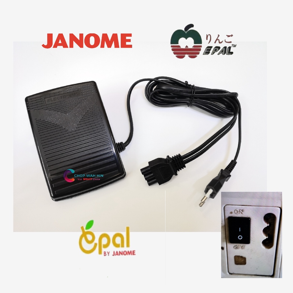 Foot Paddle For Epal / Janome Sewing Machine / Tapak Kaki Mesin Jahit ...