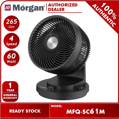 Morgan 4 Speed Circulation Fan MFQ-SC61M | Shopee Malaysia