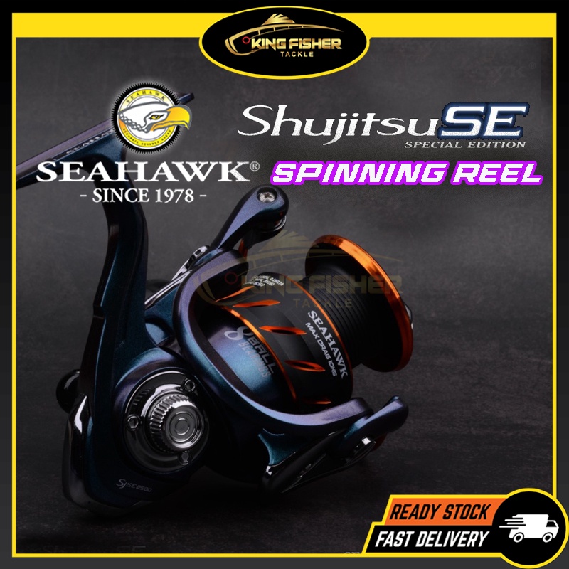 KFT SEAHAWK SHUJITSU SE Fishing SPINNING REEL MESIN PANCING SEAHAWK ...