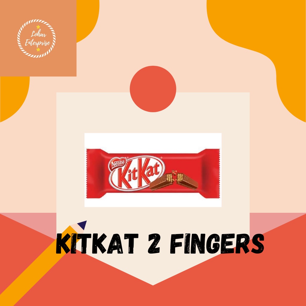 Chocolate Nestle Kit Kat Wafer 2-Fingers Milk Chocolate 【2-fingers】17g ...
