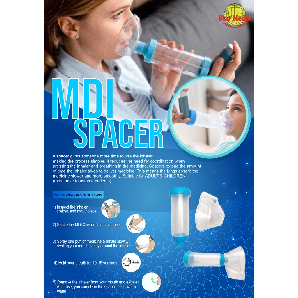 Inhaler Assist MDI Spacer Aerosol | Shopee Malaysia