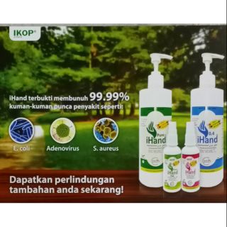 iHand Hand Sanitizer 50ml & 500ml by IKOP IIUM | Anti-Virus & Bacteria ...