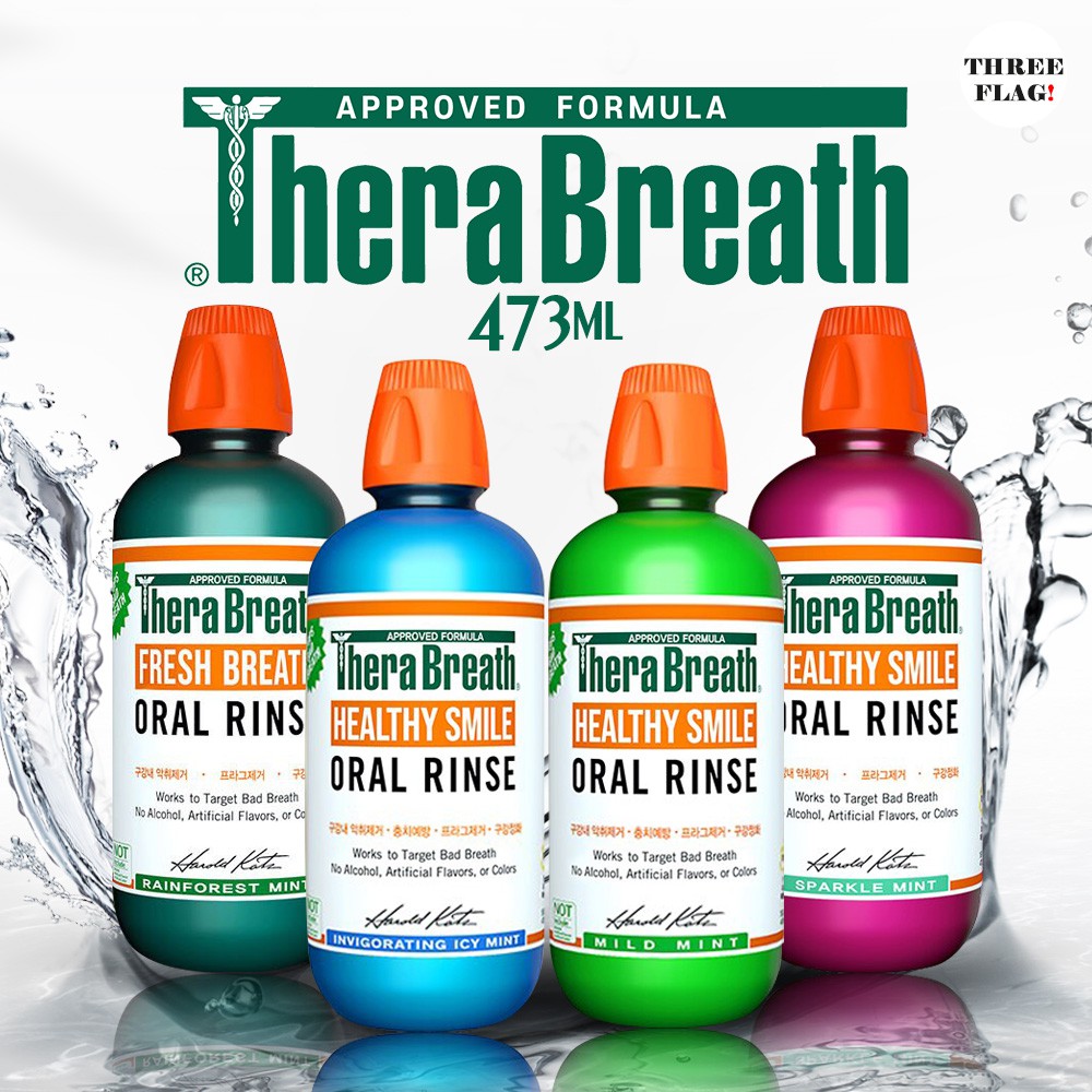 TheraBreath Fresh Breath Oral Rinse 473ml(Korea Version) | Shopee Malaysia