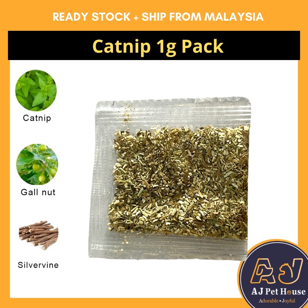 Cat Catnip Catmint Powder 1g Sachet Pack Cat Treat Cat Treats Cat Snack ...