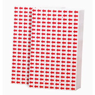 Red Arrow Sticker Mistake Defectives Marking for Pointing Rework Label ...