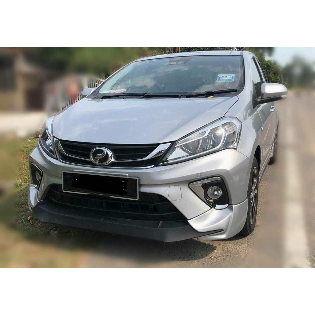 Perodua Myvi 2018 Gen 3 Mugen RS Bodykit Body Kit Skirting Skirt Lip ...