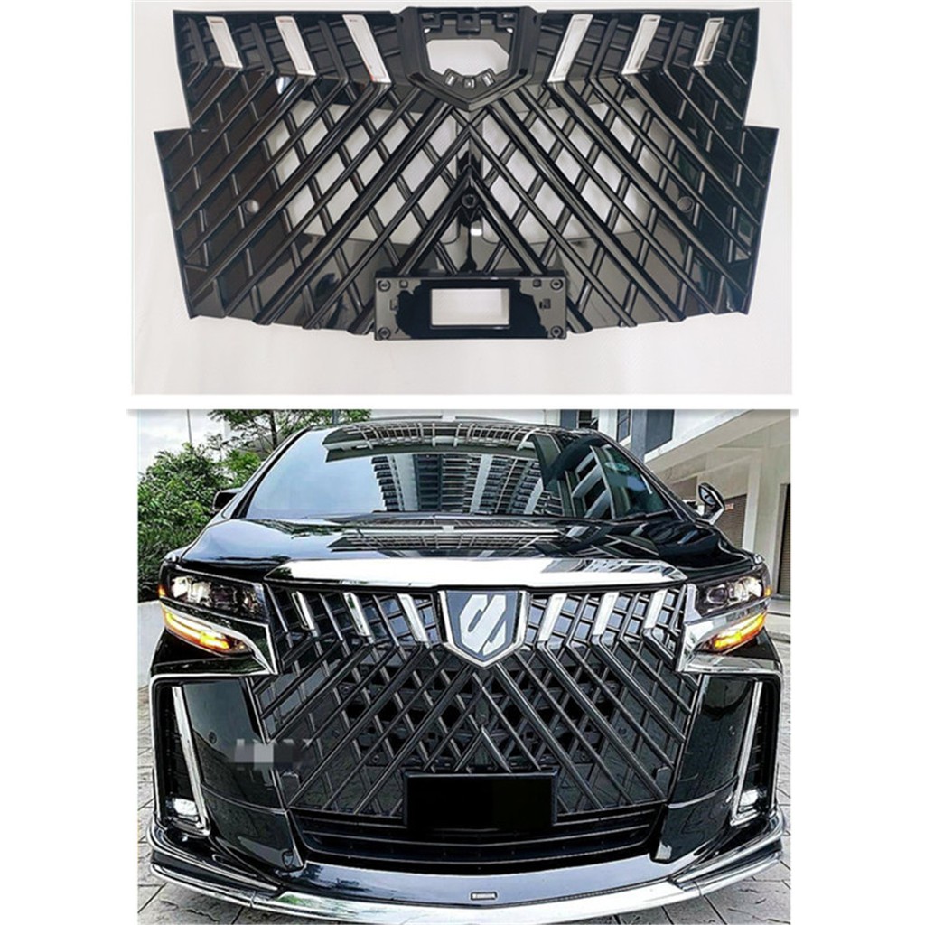 Toyota ALPHARD 2018-2020 facelift WALD SC ABS Front Grill | Shopee Malaysia