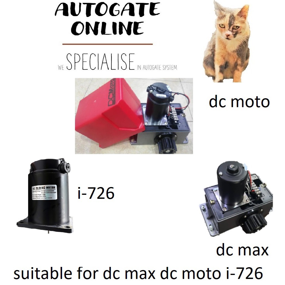 MINI MOTOR DC MAX AUTO GATE Sliding Motor Autogate System ( Dc moto / i ...