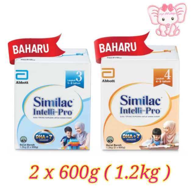 Similac Intelli-Pro Step 3 , Step 4 ( 1.2kg ) | Shopee Malaysia