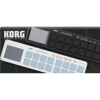 Korg nanoPAD2 Midi USB Controller, White (Nano Pad 2/NanoPad 2/NanoPAD-2) | Shopee Malaysia