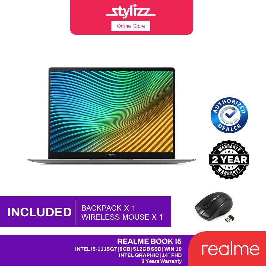 Realme Book Laptop i5 2K Full Vision Display 11th Gen Intel Core ...