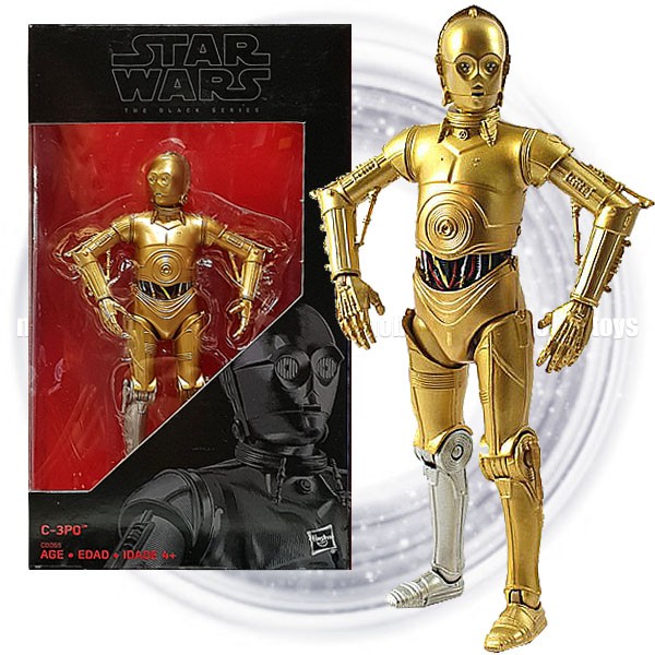 Star Wars The Black Series 6 Inches - C-3PO Exclusive Figure (Silver ...