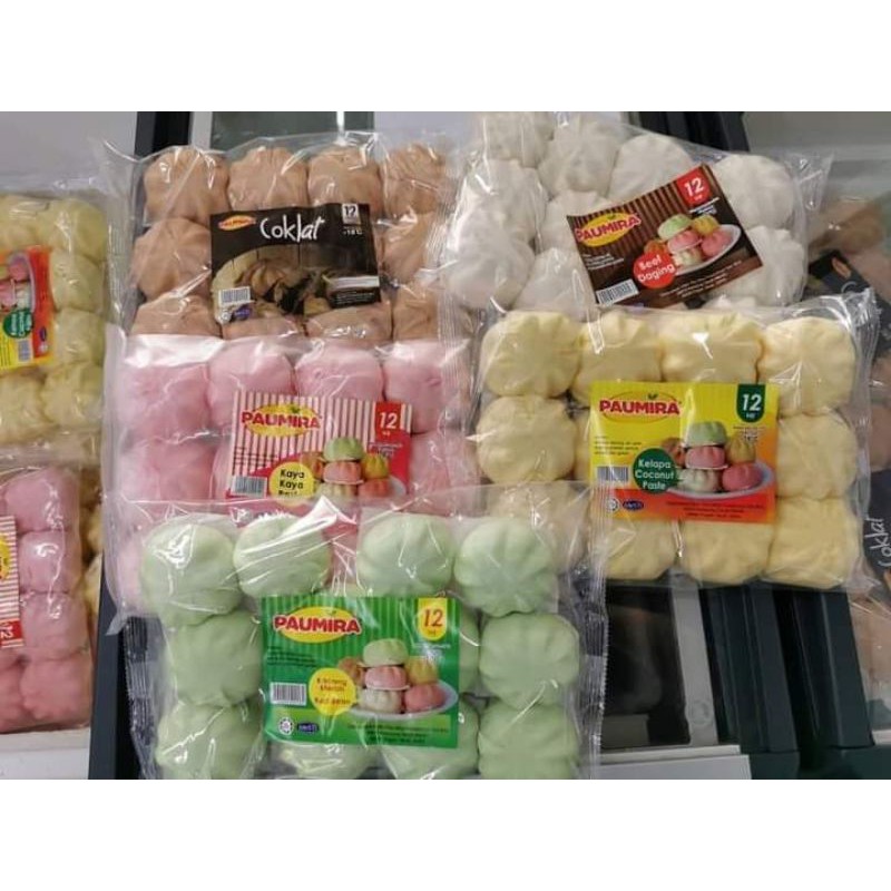 Pau Mira Frozen ( Kacang,Kaya,Kelapa) | Shopee Malaysia