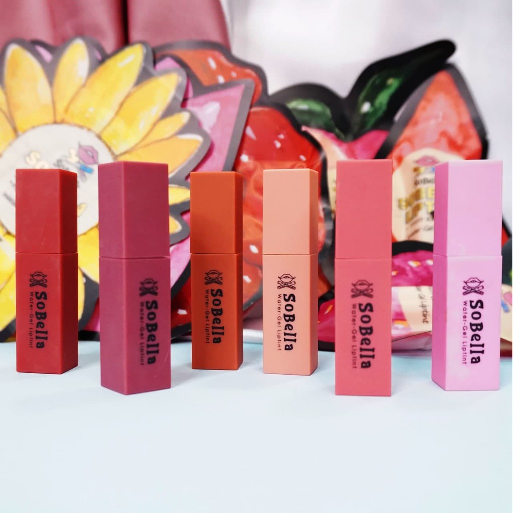 SoBella Lip Tint Fruits & Flowers Edition | Shopee Malaysia